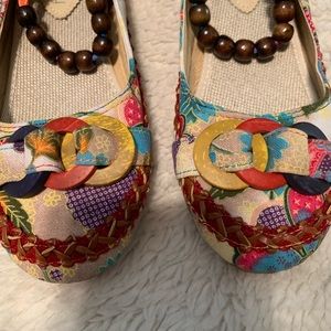 Socofy | Shoes | Socofy Beaded Flat Size 8 | Poshmark